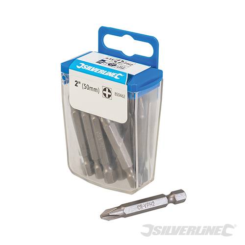 Phillips Cr-V 6150 Screwdriver Bits 15pk - 850462 - Toolriffic