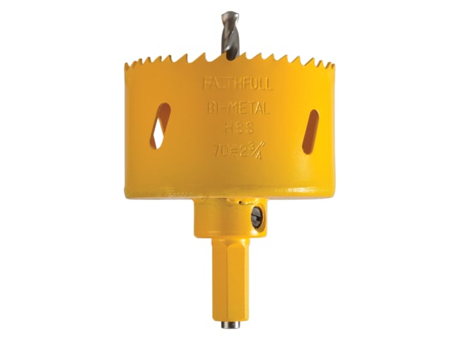 Soffit Cutter Holesaw 70mm One Piece FAIHS70SOFIT - Toolriffic