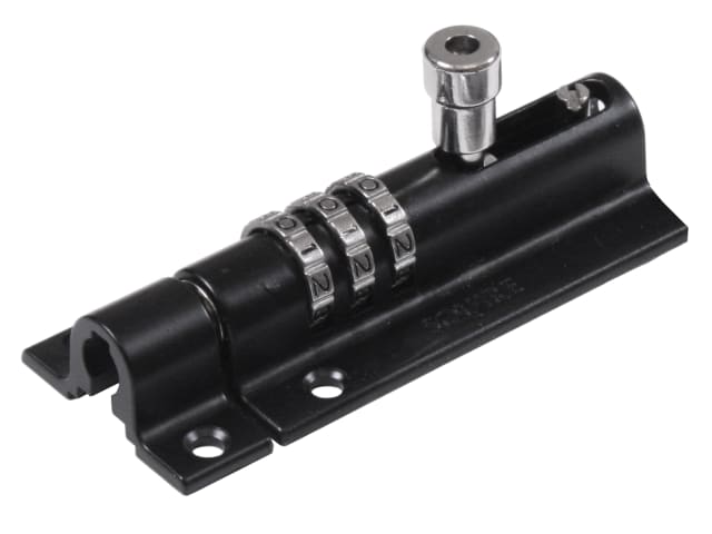 CombiBolt 3 Re-Codable Locking Bolt Black 92mm HSQCOMBI3 - Toolriffic