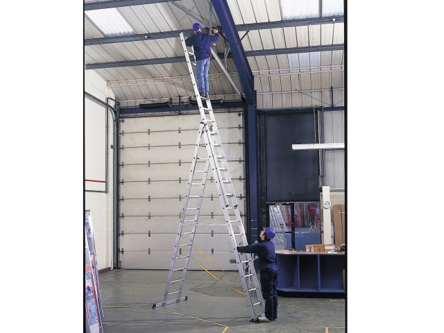 Skymaster Industrial Combination Ladder 3-Part 3 x 10 Rungs ZAR41522 ...